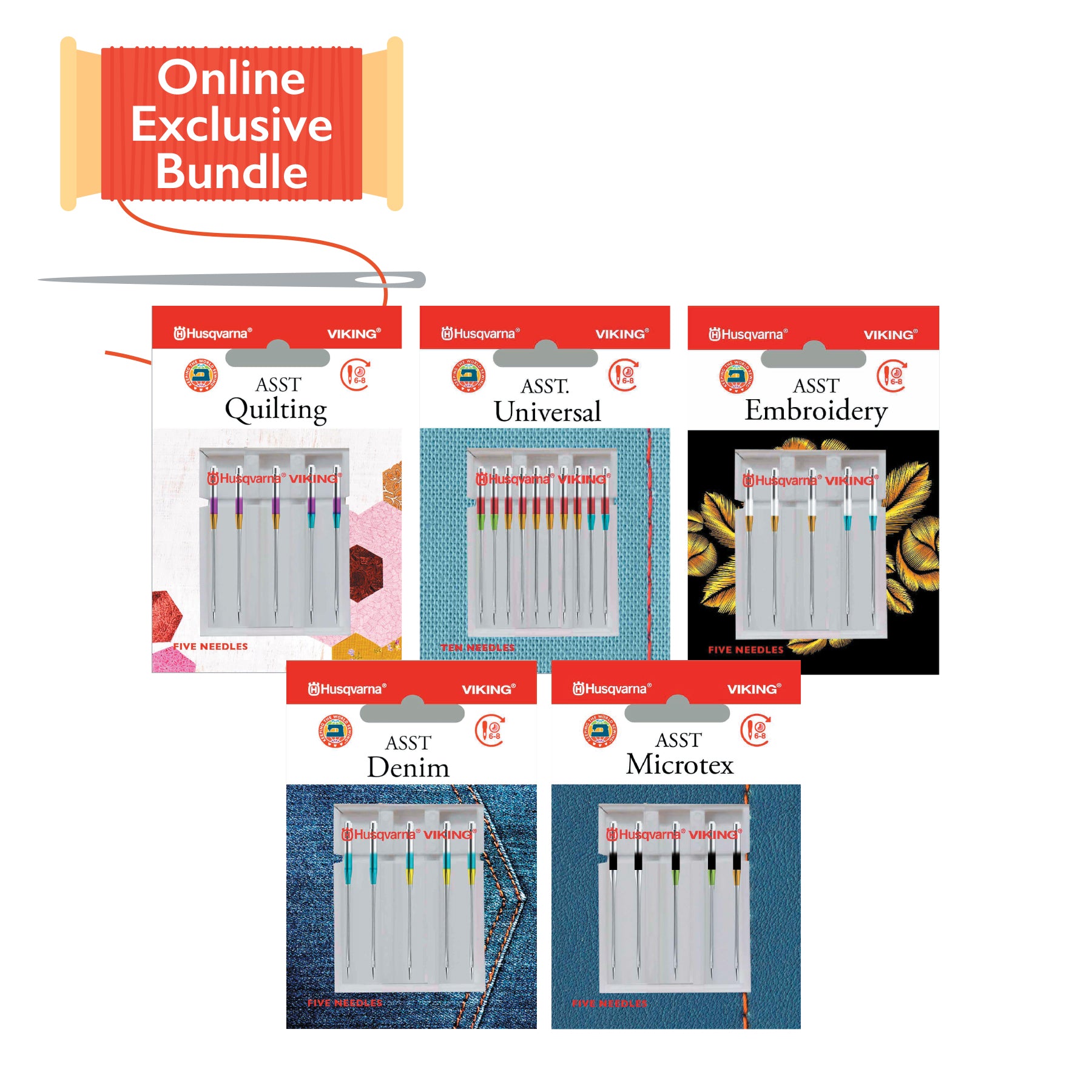 Husqvarna® Viking® Needle Bundle | Husqvarna® Viking®