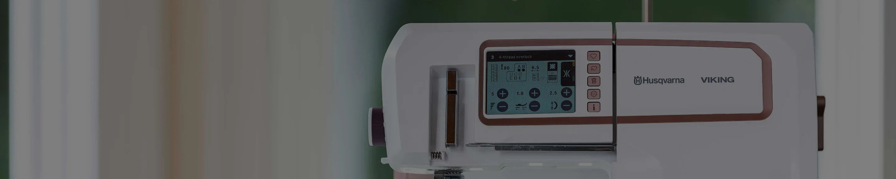 Serger, Overlock & Coverstitch Machines | Husqvarna® Viking®