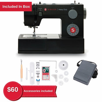 Heavy Duty 4432 Black Sewing Machine - Special Edition | SINGER®