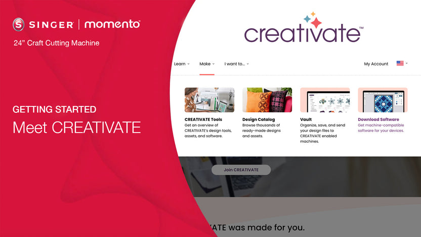 MOMENTO™ 24" Craft Cutting Machine | SINGER®