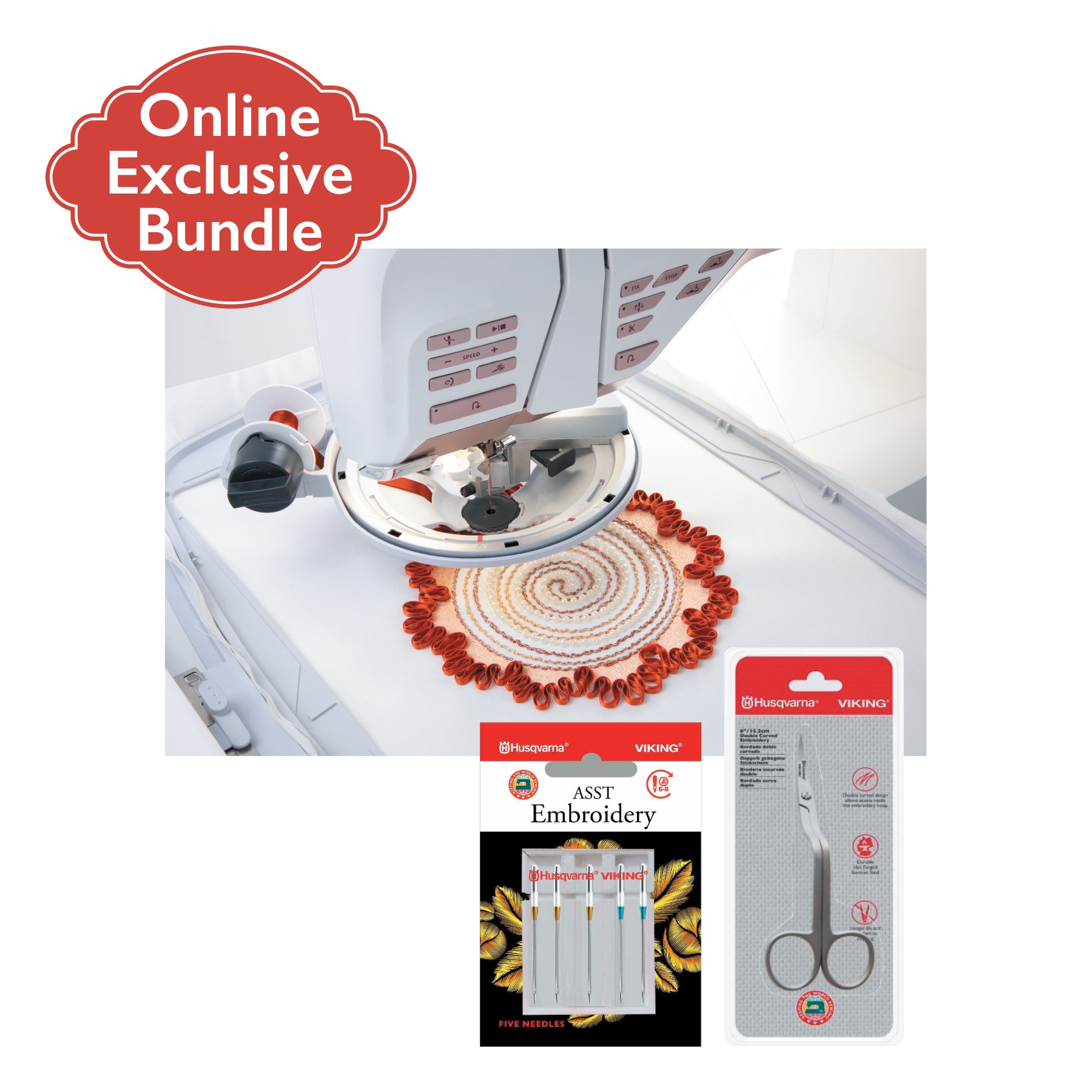 Husqvarna® Viking® Designer Embellishment Attachment Bundle | Husqvarna ...