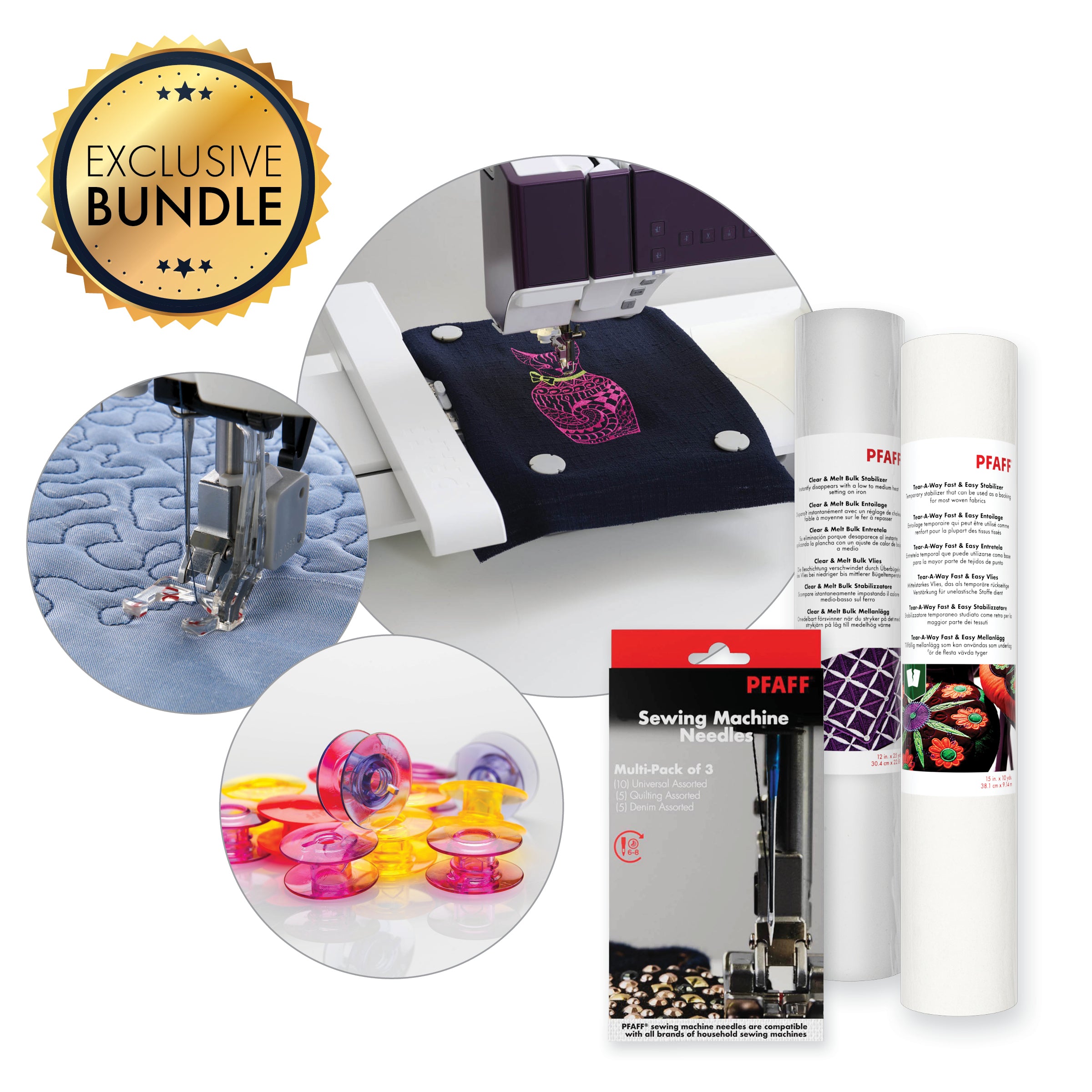 PFAFF® creative™ expression 750 Accessory Bundle | PFAFF®