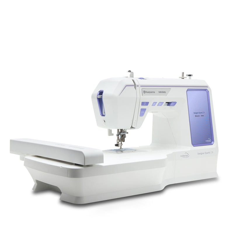 Husqvarna® Viking® DESIGNER QUARTZ™ 29 Sewing & Embroidery Machine ...