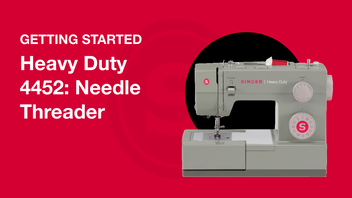 Heavy Duty 4432 Black Sewing Machine - Special Edition | SINGER®