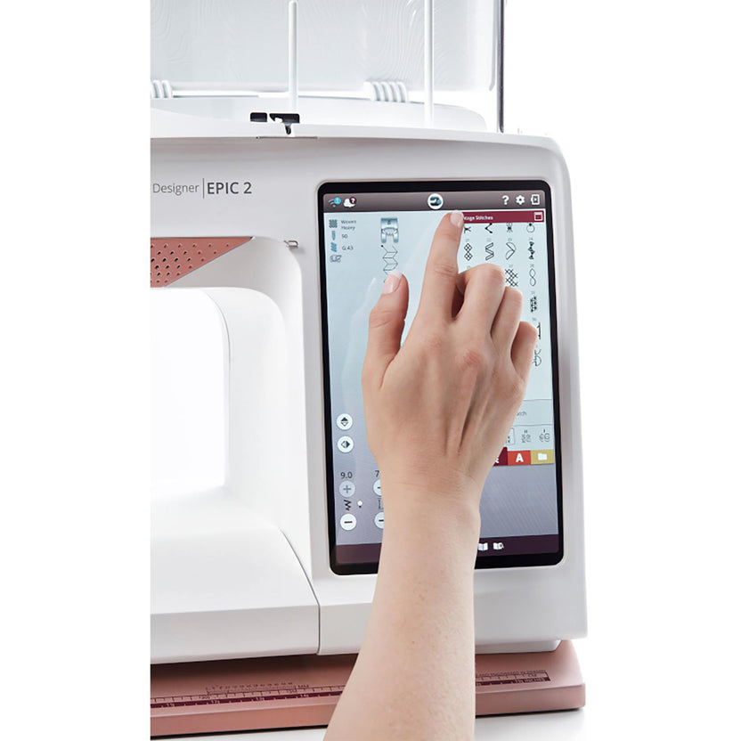 Husqvarna® Viking® DESIGNER EPIC™ 2 Sewing & Embroidery Machine ...