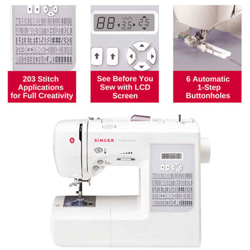 Patchwork 7285Q Sewing & Quilting Machine | SINGER®