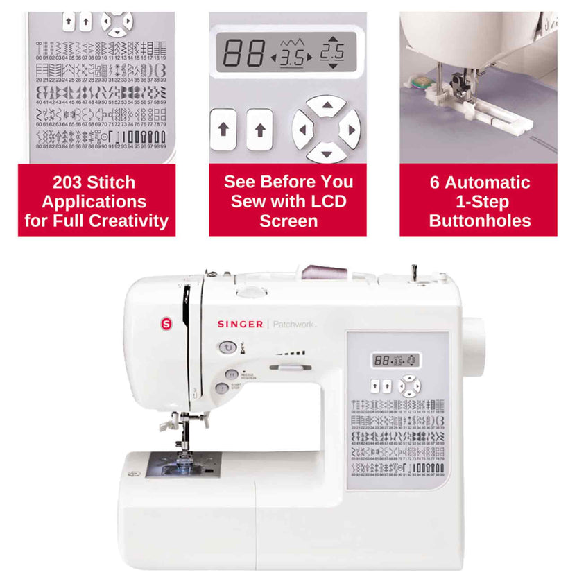 SINGER® Patchwork™ 7285Q Sewing & Quilting Machine | SINGER®
