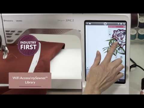 Husqvarna® Viking® DESIGNER EPIC™ 2 Sewing & Embroidery Machine ...