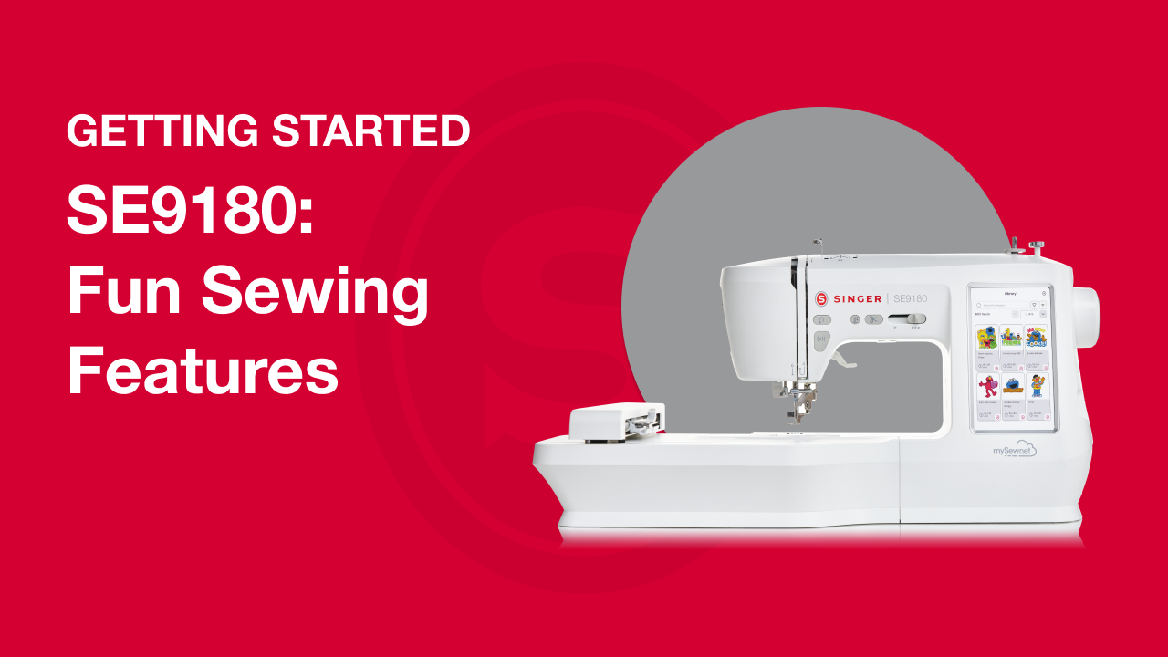 SE9180 Máquina de coser y bordar | SINGER
